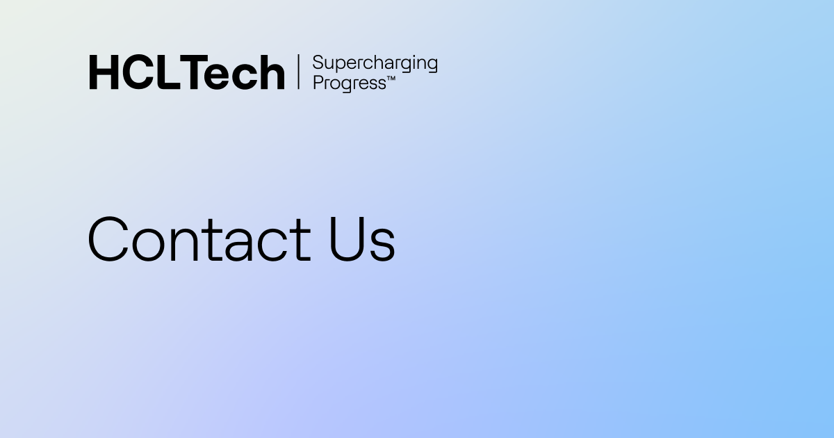 Hcl Technologies That Touches Lives